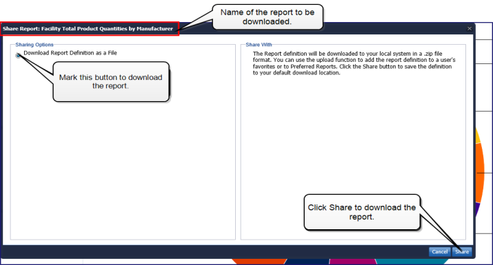 Cath Lab - Downloading a Report Definition
